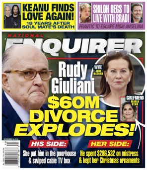 Rudy Giuliani's Dirty $60M Divorce War! - Read this story on Magzter.com