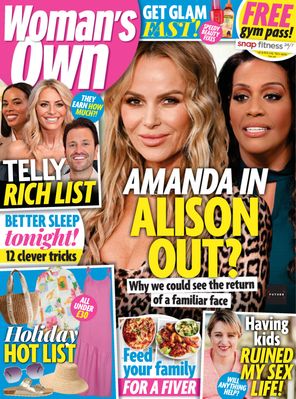 AMANDA TO REPLACE ALISON? | WOMAN'S OWN - Womens Interest - Read this ...