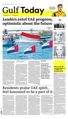 Massive yacht parade over sea waters salutes UAE flag - Read this story ...