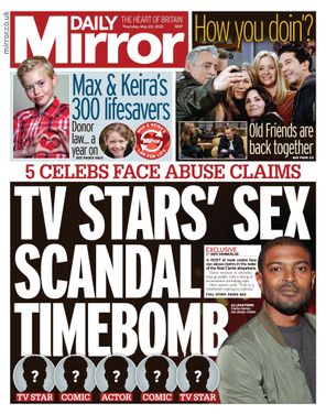 5 Celebs Face Abuse Claims: TV Stars' Sex Scandal Timebomb