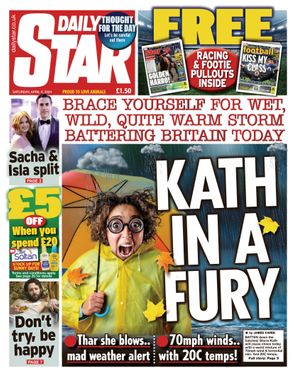 KATH IN A FURY