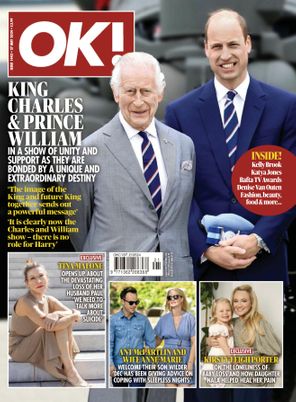 CHANGING OF THE GUARD - PROUD CHARLES HANDS ON BATON