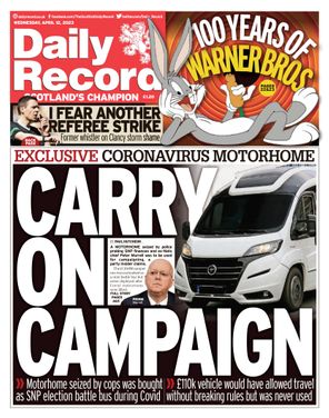 MOTORHOME IS '£110K SNP BATTLE BUS