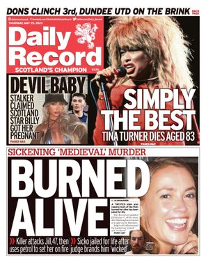 DEVIL BABY STALKER TORMENTED SCOTLAND STAR BILLY WITH LIES HE GOT HER ...