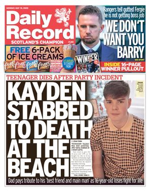 NO GO AREA | Daily Record - Newspaper - Read this story on Magzter.com