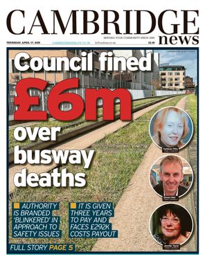 Council is fined £6m in busway deaths court case | Cambridge News ...