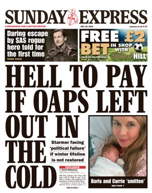 Boris and Carrie welcome 'final gang member' Poppy | Sunday Express ...