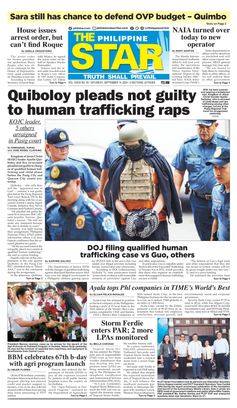 DOJ filing qualified human trafficking case vs Guo, others - Read this story on Magzter.com