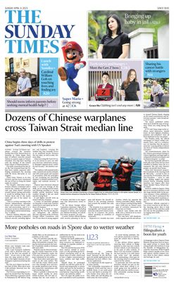 Dozens of Chinese warplanes cross Taiwan Strait median line
