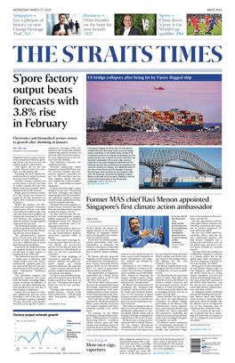 Former MAS chief Ravi Menon appointed Singapore's first climate action ...