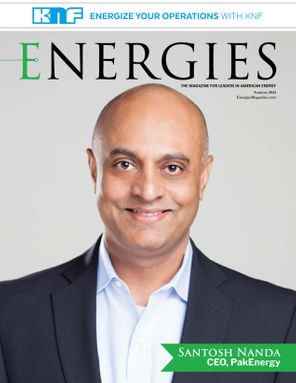 CEO Santosh Nanda STAKES GROUND IN THE ENERGY TRANSITION LAND RUSH