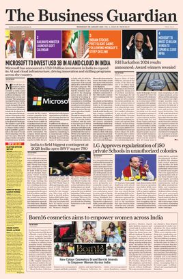MICROSOFT TO INVEST USD 3B IN AI AND CLOUD IN INDIA - Read this story on Magzter.com