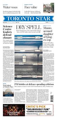 Munro accused daughter of lying: ex-cop - Read this story on Magzter.com
