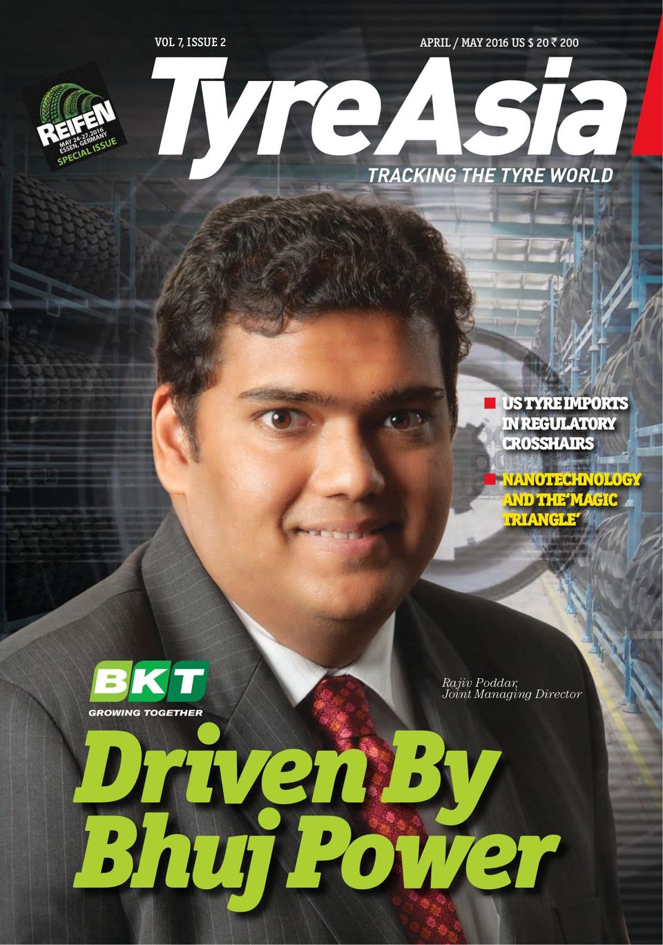 Get digital access to Tyre Asia - April - May 2016 issue | Magzter.com