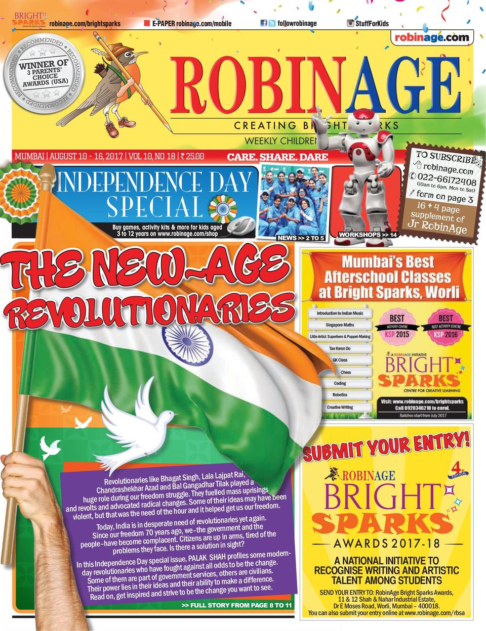 RobinAge-August 10, 2017 Magazine - Get your Digital Subscription