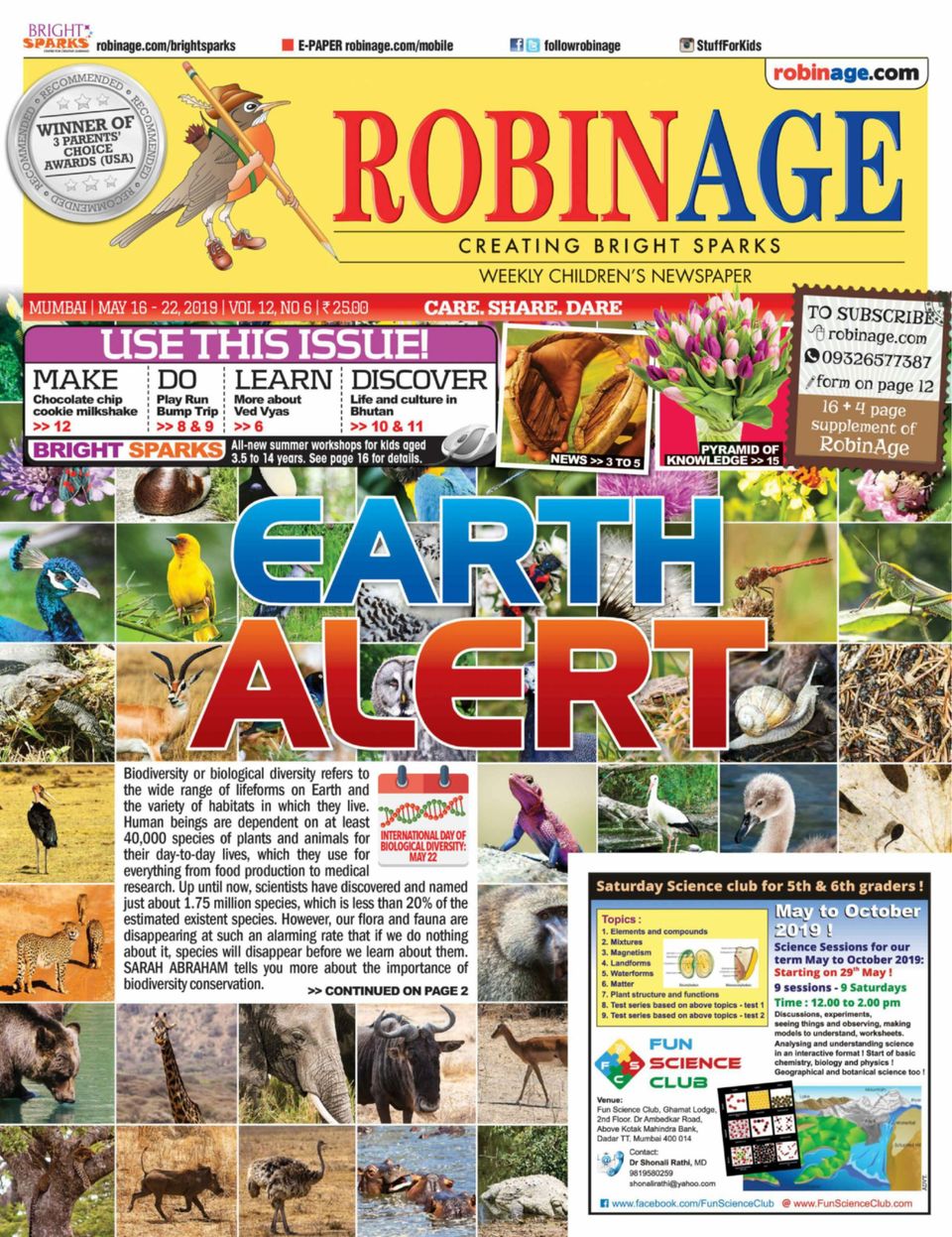 Get digital access to RobinAge - May 16, 2019 issue | Magzter.com