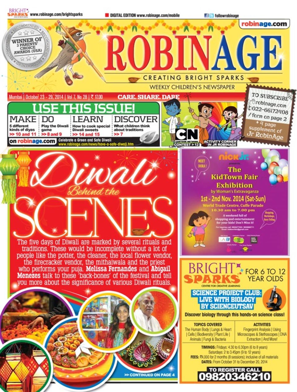 RobinAge-October 23, 2014 Magazine - Get your Digital Subscription