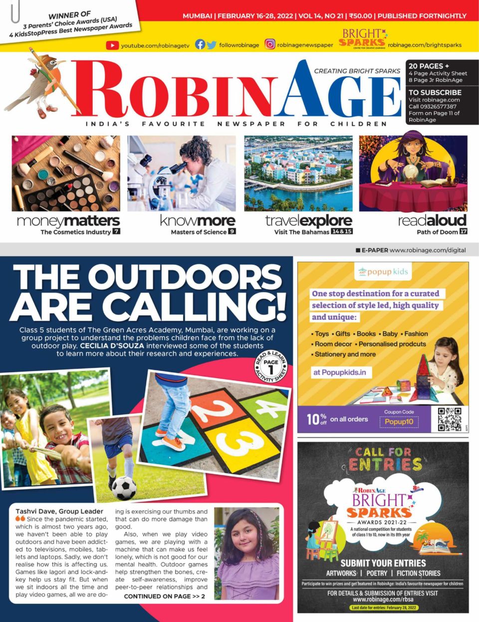 RobinAge-February 16, 2022 Magazine - Get your Digital Subscription