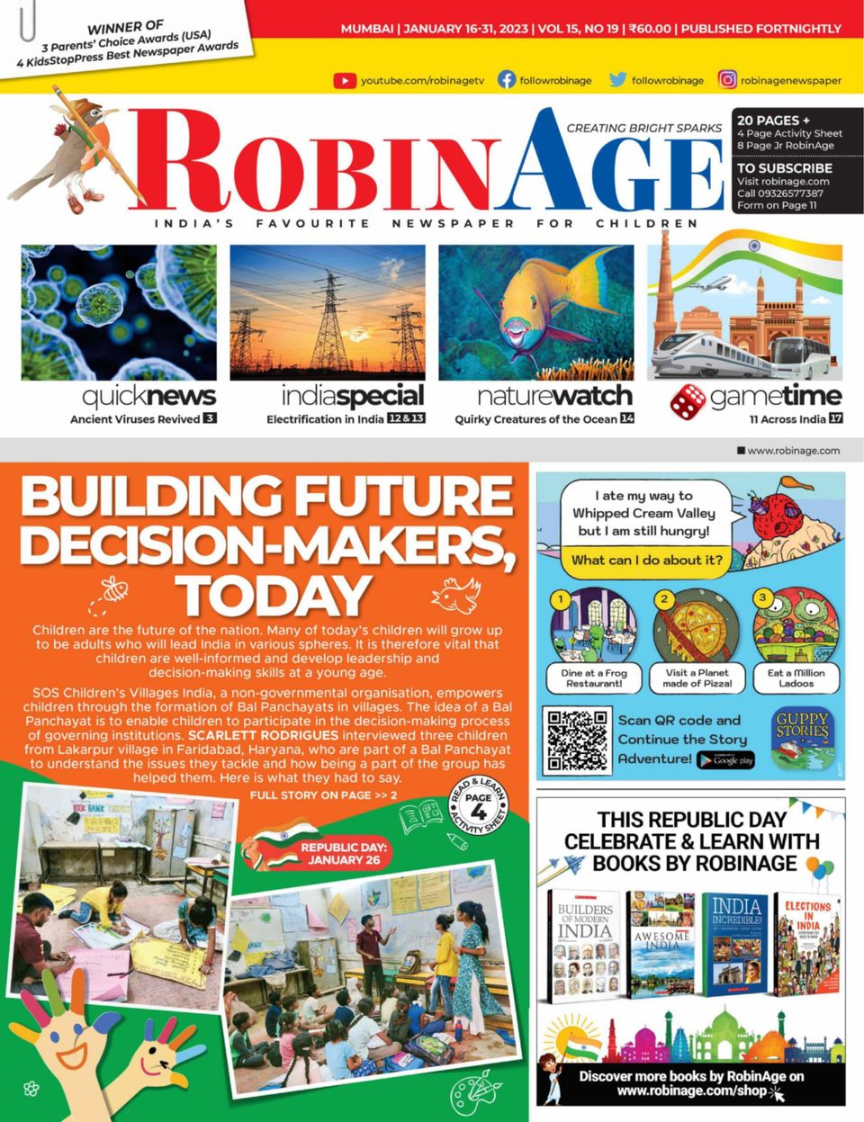 Get digital access to RobinAge - January 16, 2023 issue | Magzter.com