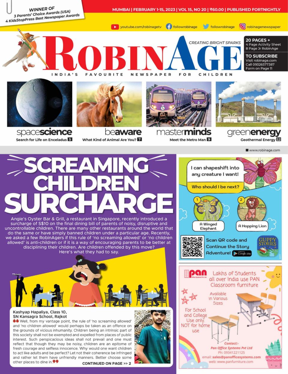 Get digital access to RobinAge - February 01, 2023 issue | Magzter.com