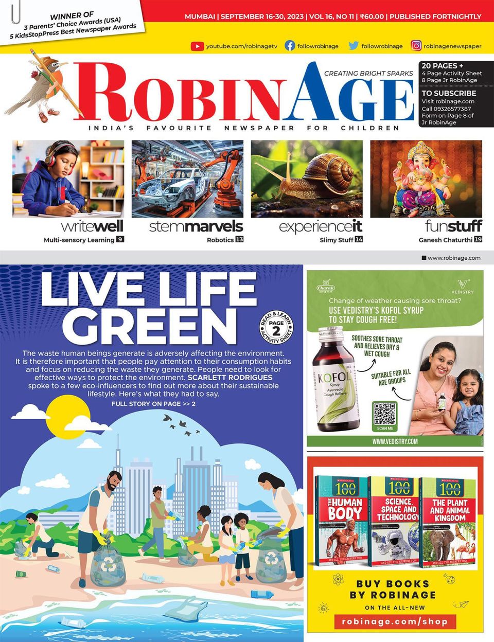 RobinAge Magazine - Get your Digital Subscription