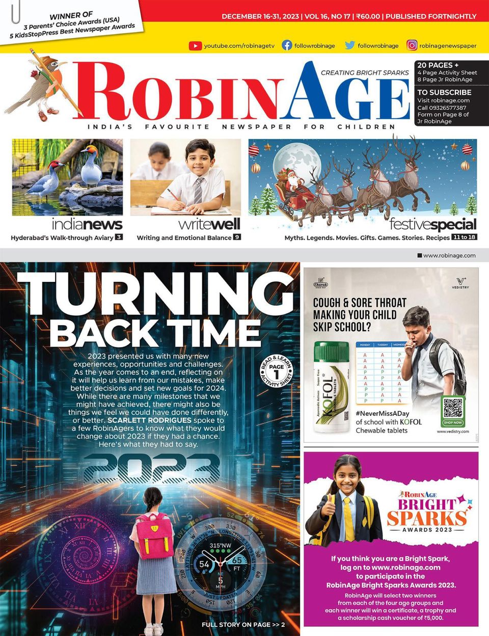 RobinAge Magazine - Get your Digital Subscription