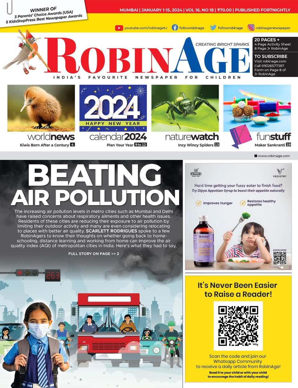 Get digital access to RobinAge - January 01, 2024 issue | Magzter.com