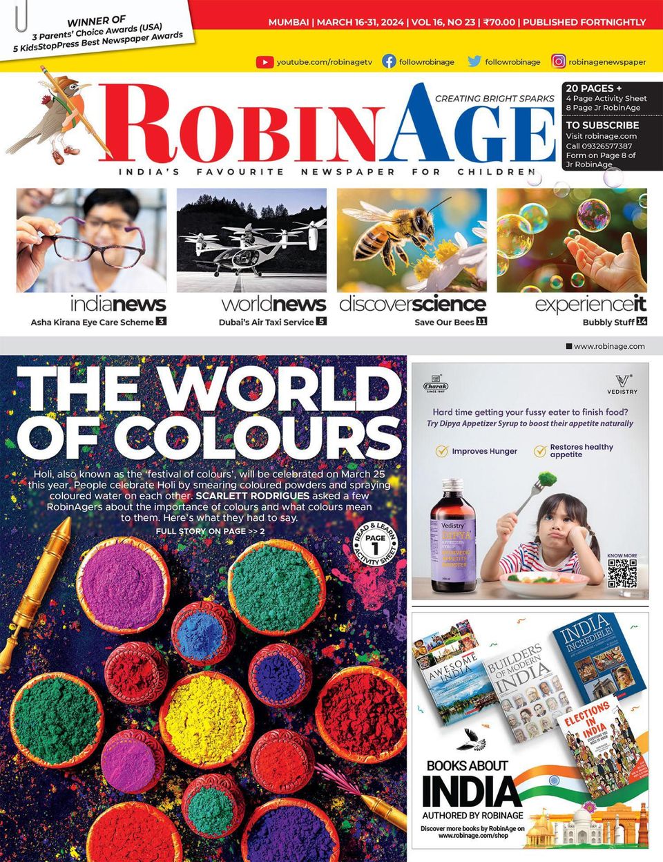 RobinAge Magazine - Get your Digital Subscription