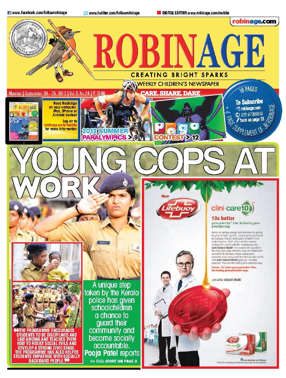 RobinAge-September 20 2012 Magazine - Get your Digital Subscription