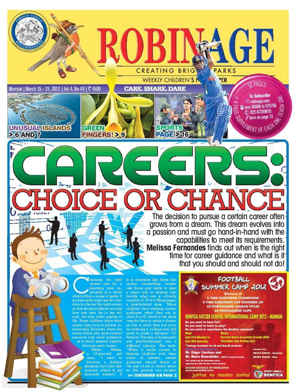 RobinAge-March 15 2012 Magazine - Get your Digital Subscription