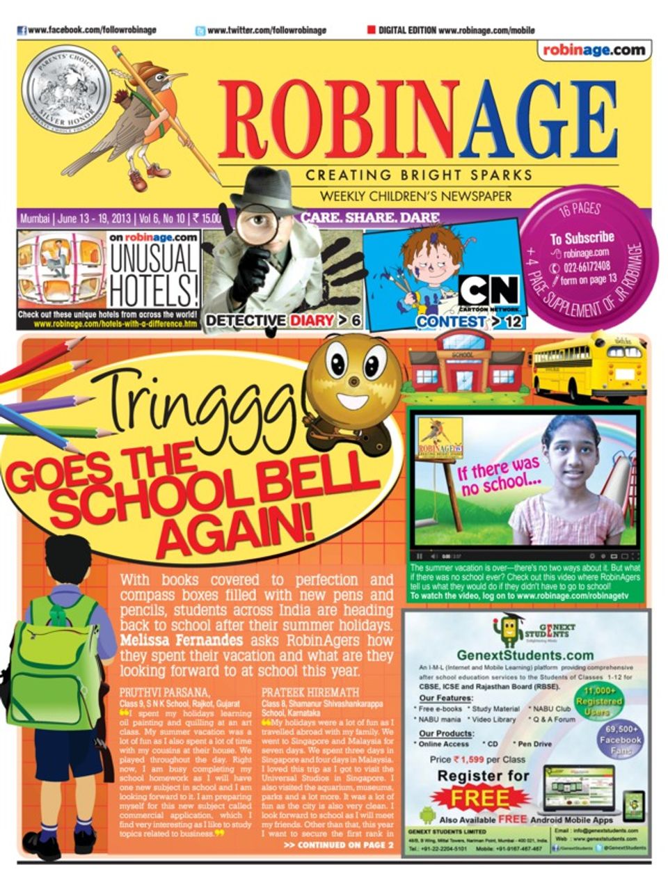 RobinAge-June 13 2013 Magazine - Get your Digital Subscription