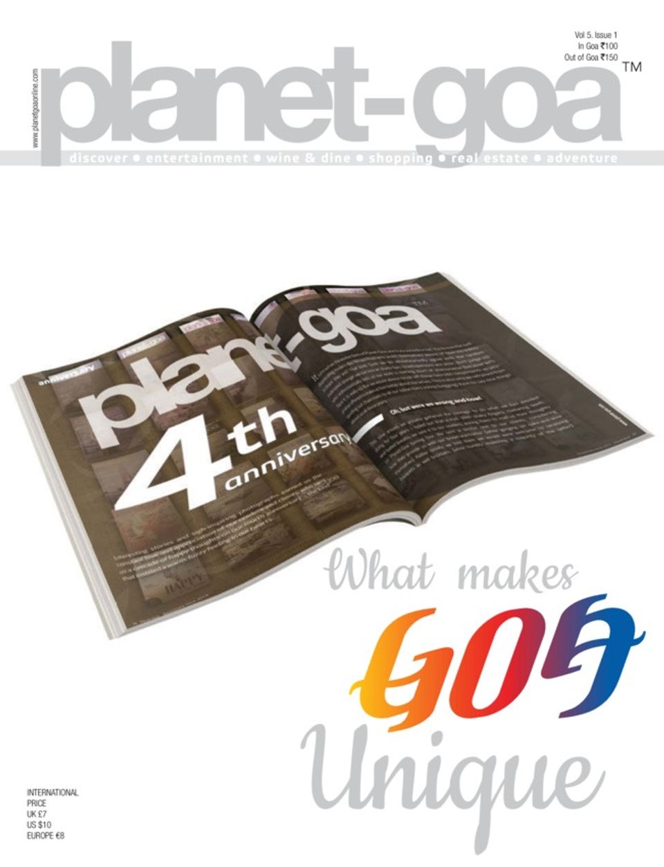 Planet Goa Quarterly-Volume 5 - Issue 1 Magazine