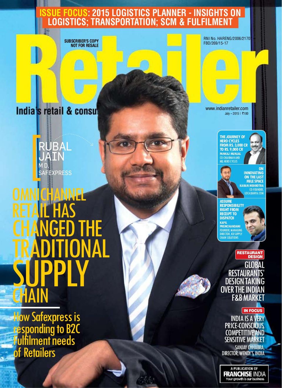 Retailer-July 2015 Magazine - Get your Digital Subscription