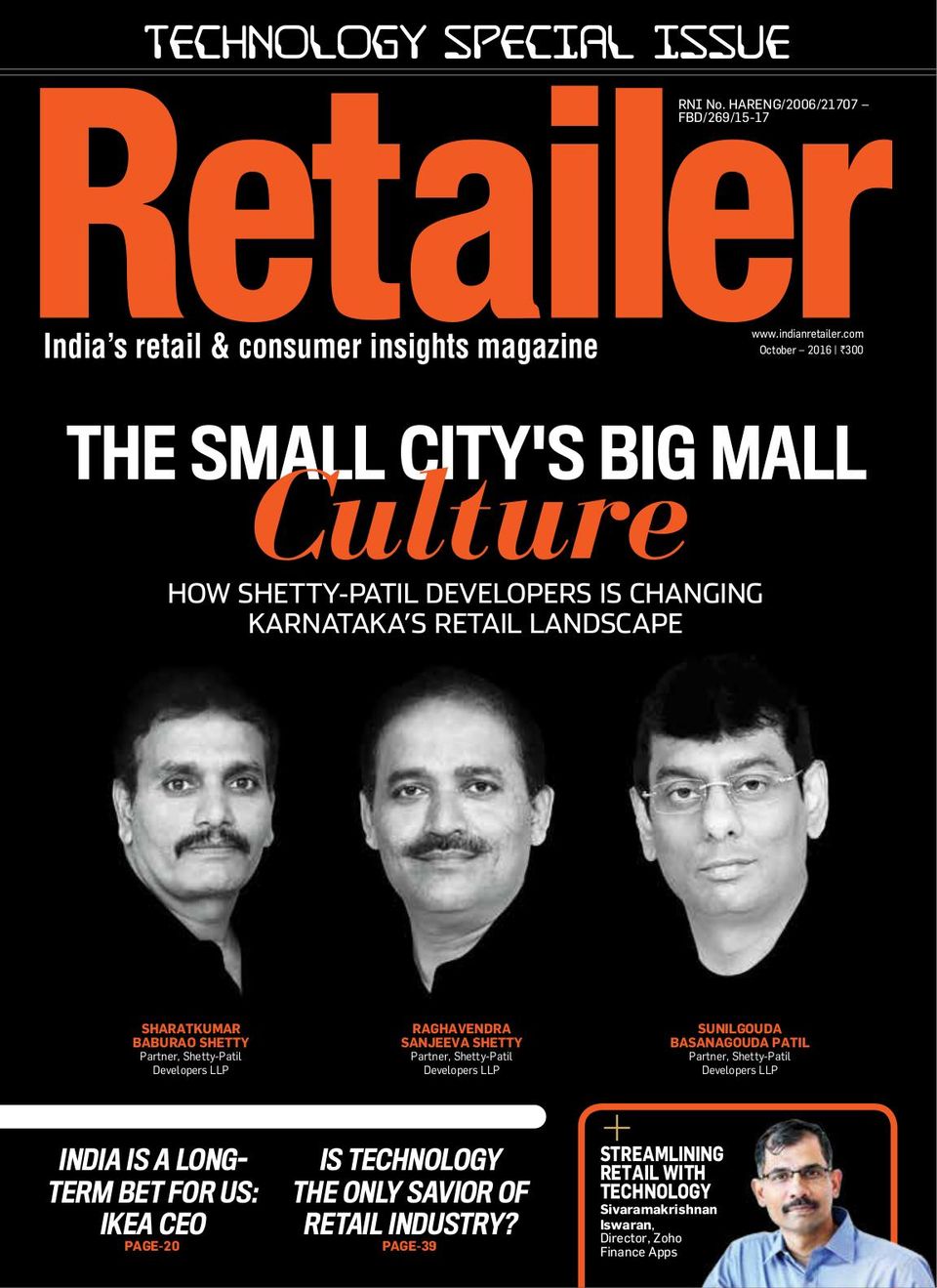 Retailer-October 2016 Magazine - Get your Digital Subscription
