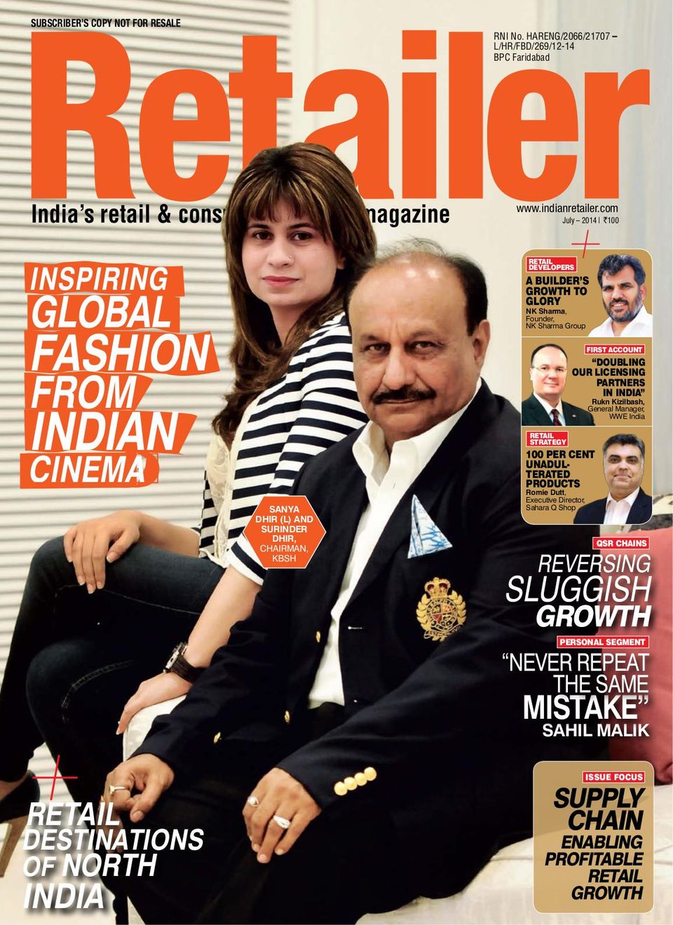 Get digital access to Retailer - July 2014 issue | Magzter.com