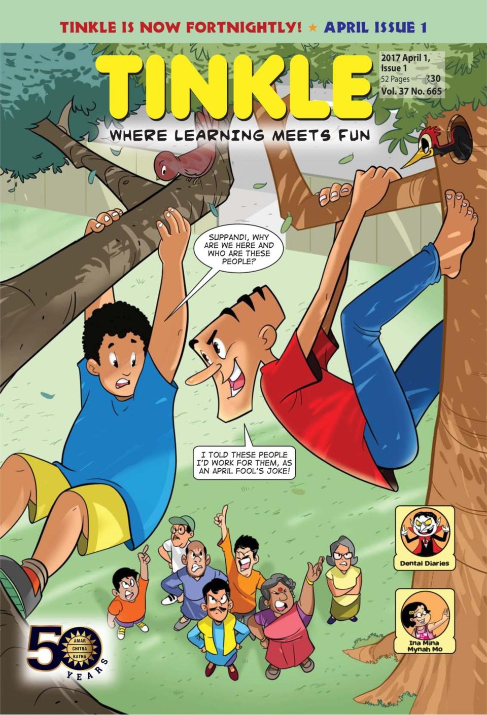 Get digital access to TINKLE - April 01 2017 issue | Magzter.com