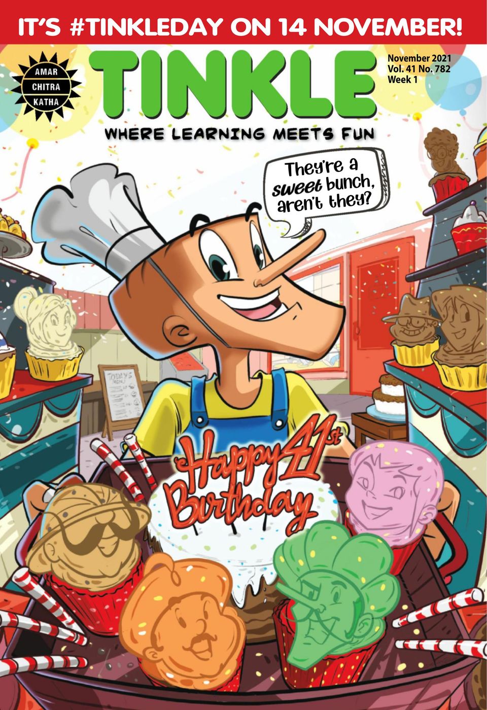 Get digital access to TINKLE - November 2021 1st Week issue | Magzter.com
