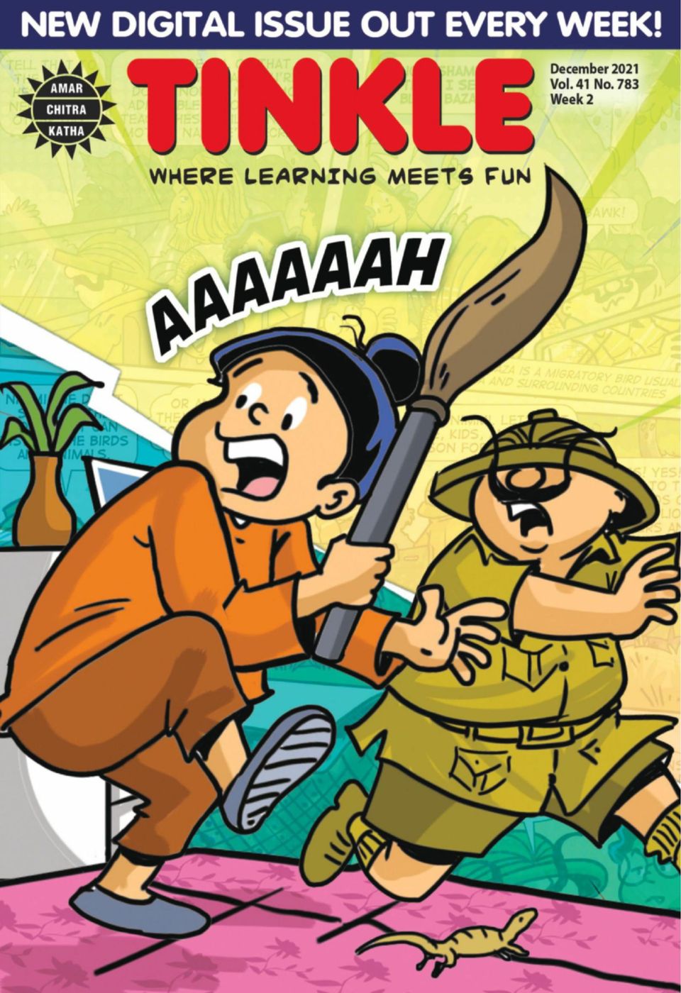 Get digital access to TINKLE - December 2021 2nd Week issue | Magzter.com