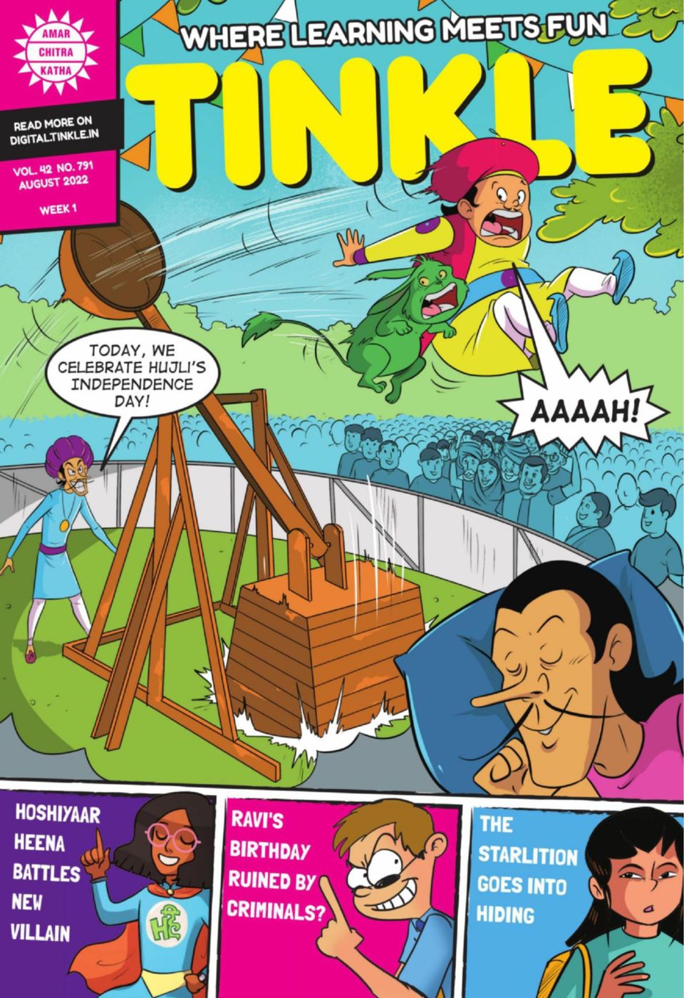 Get digital access to TINKLE - August 2022 1st Week issue | Magzter.com