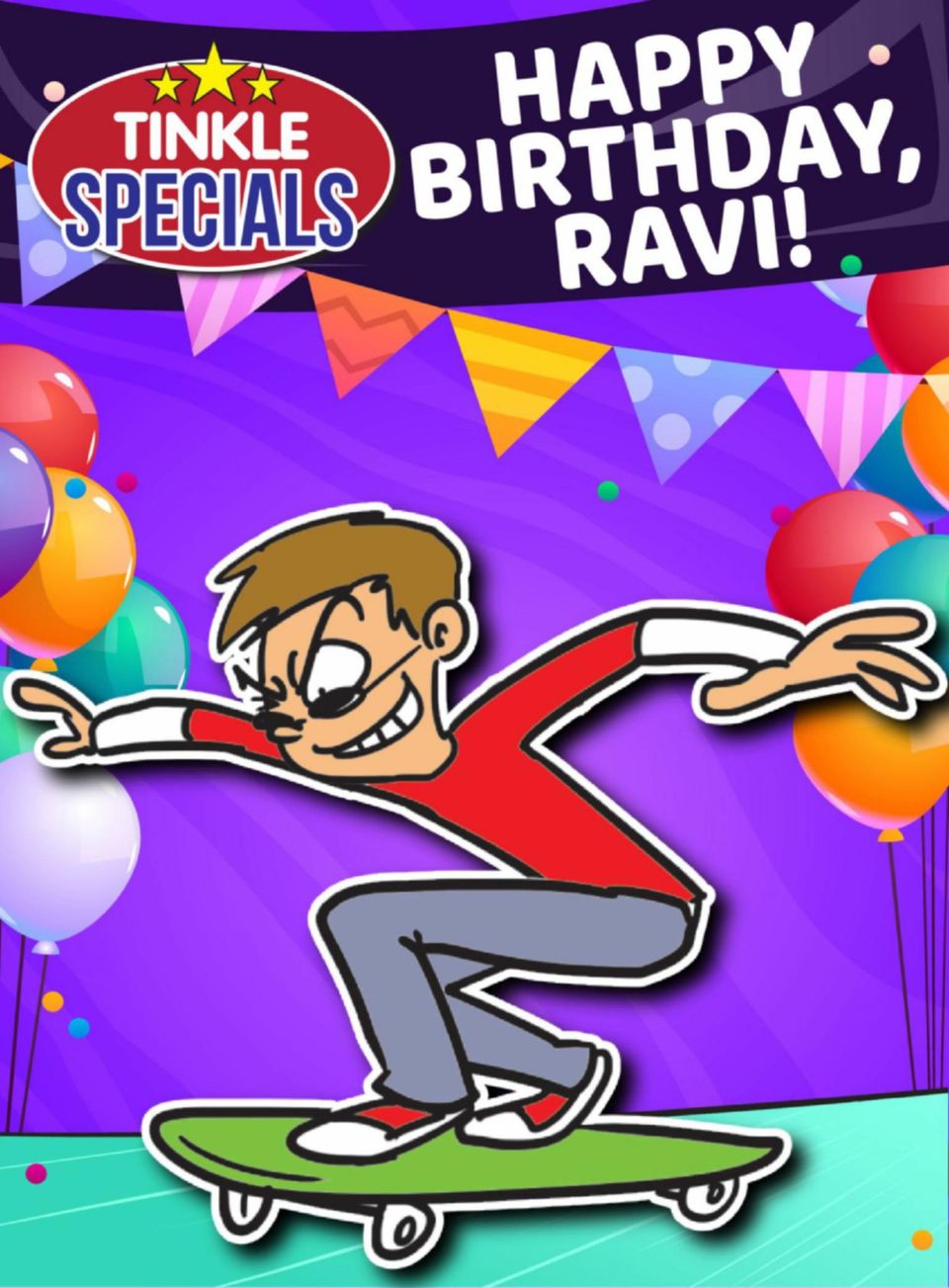 Get digital access to TINKLE - Tinkle Specials: Happy Birthday, Ravi ...