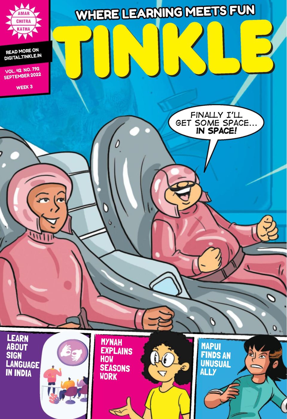 Get digital access to TINKLE - September 2022 Week 3 issue | Magzter.com