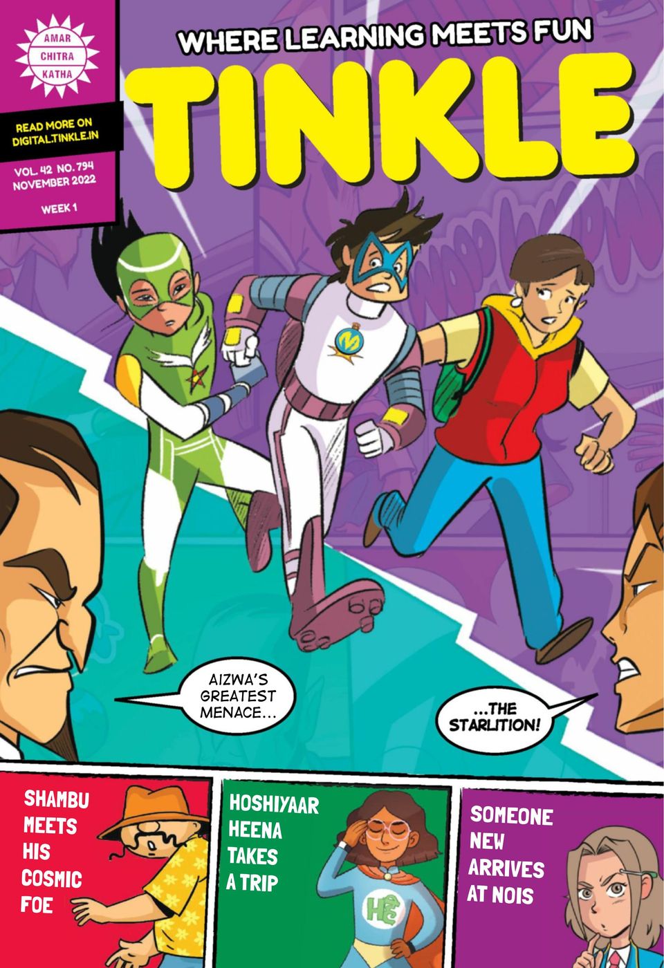 Get digital access to TINKLE - November 2022 Week 1 issue | Magzter.com