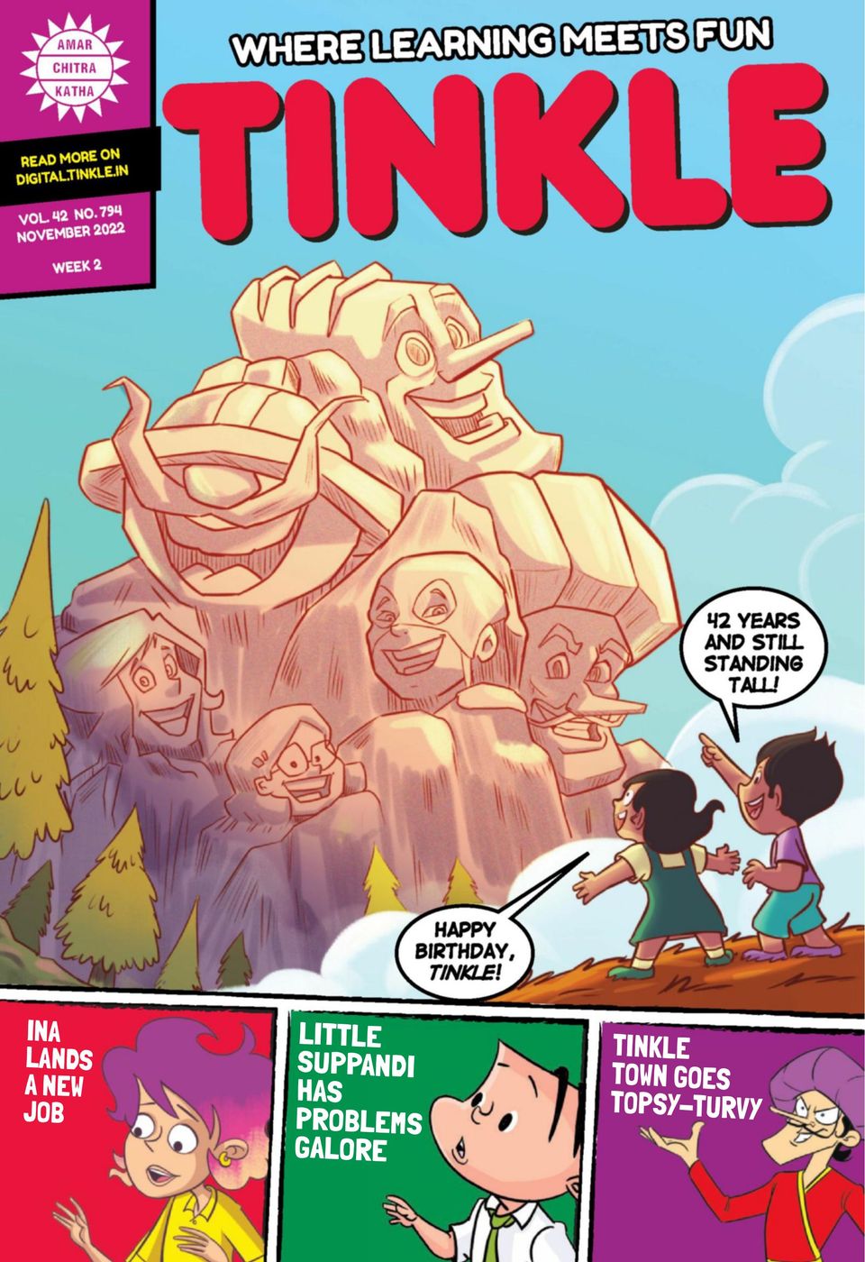 Get digital access to TINKLE - November 2022 Week 2 issue | Magzter.com