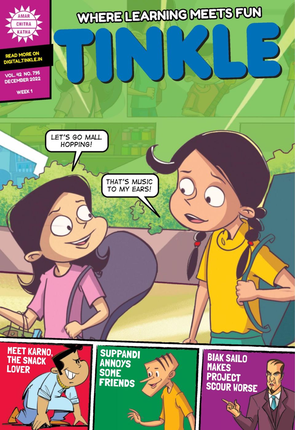 Get digital access to TINKLE - December 2022 Week 1 issue | Magzter.com