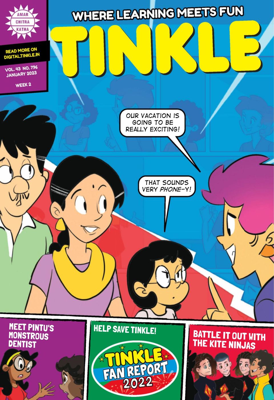 Get digital access to TINKLE - January 2023 Week 2 issue | Magzter.com