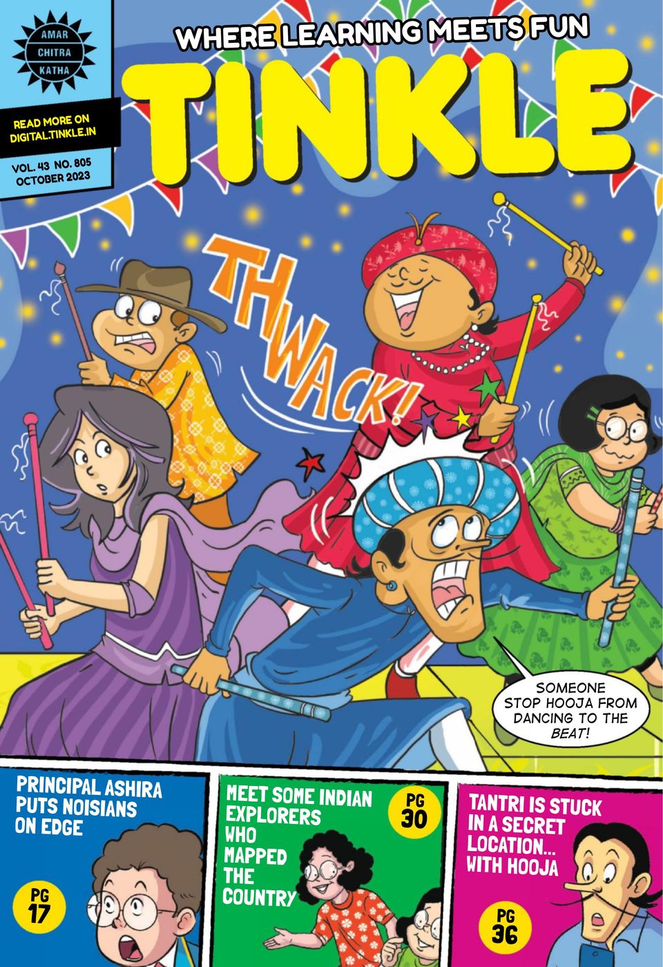 Get digital access to TINKLE - October 2023 - Issue 805 issue | Magzter.com