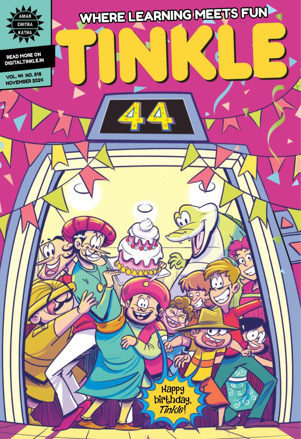 Get digital access to TINKLE - November 2024 issue | Magzter.com