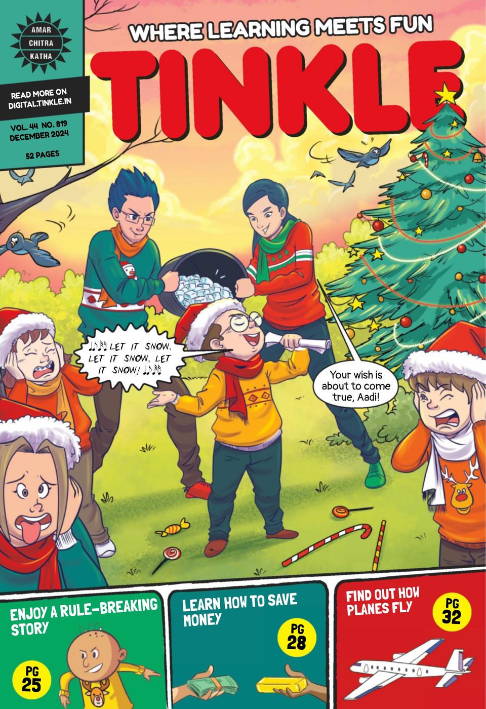 Get digital access to TINKLE - December 2024 issue | Magzter.com
