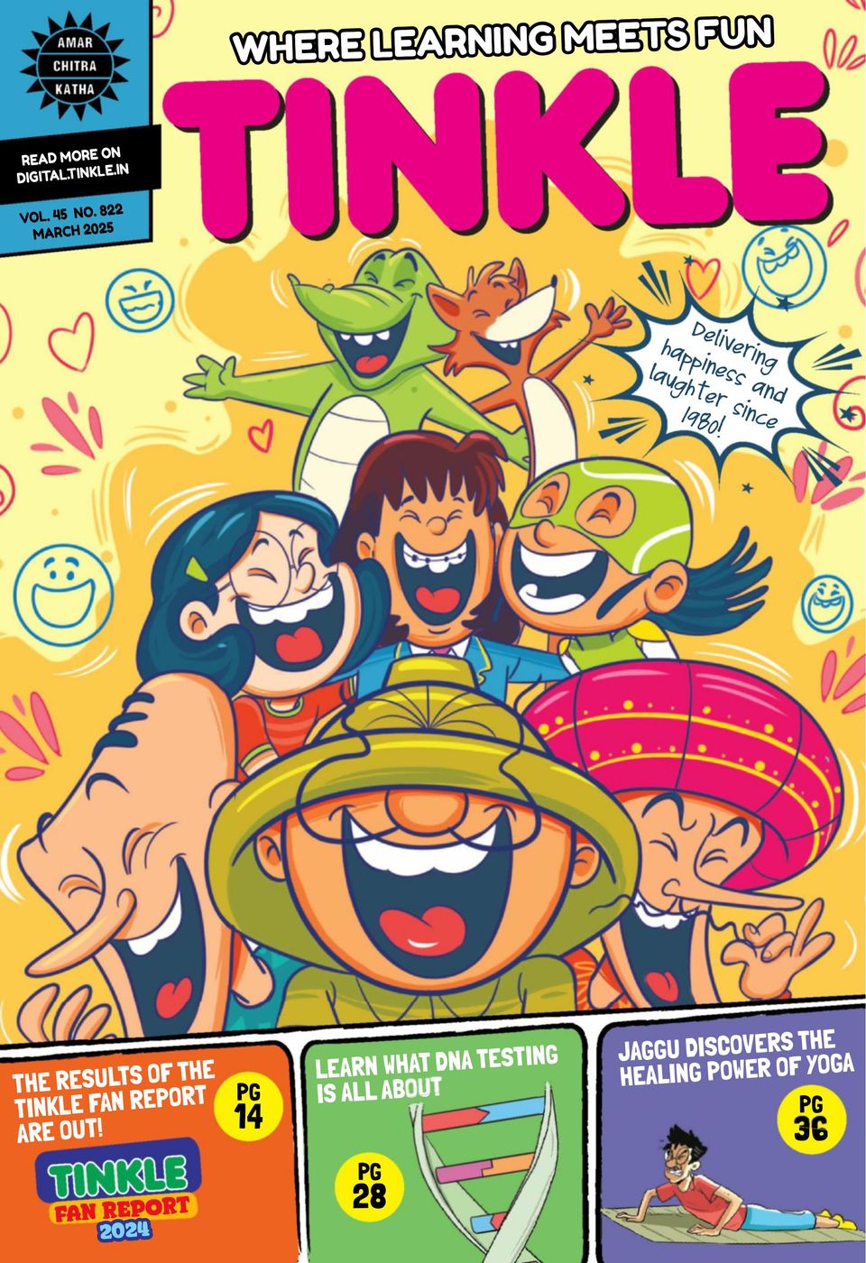 Get digital access to TINKLE - March 2025 issue | Magzter.com