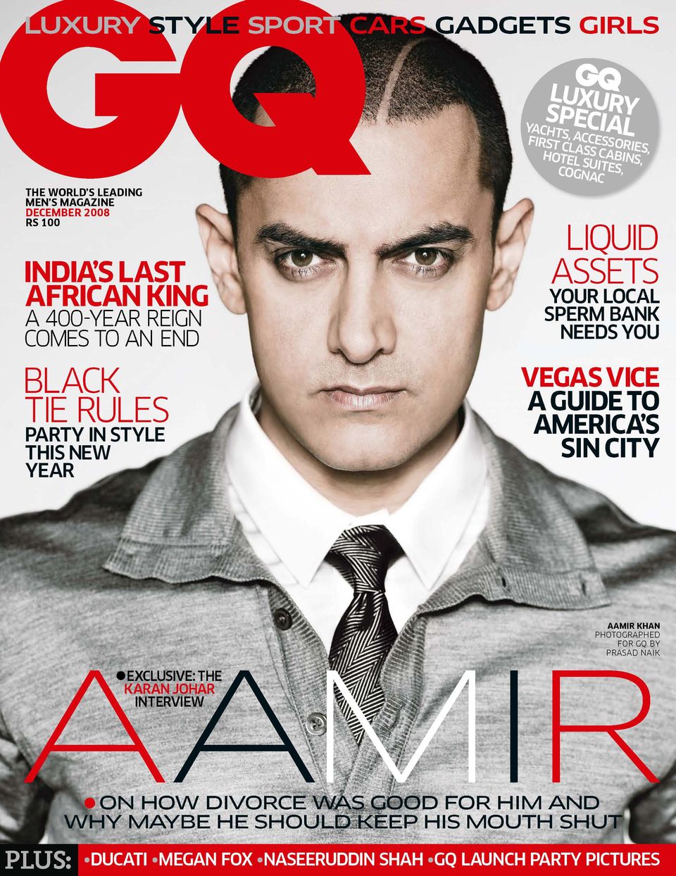 GQ India December 2008 Magazine Get Your Digital Subscription